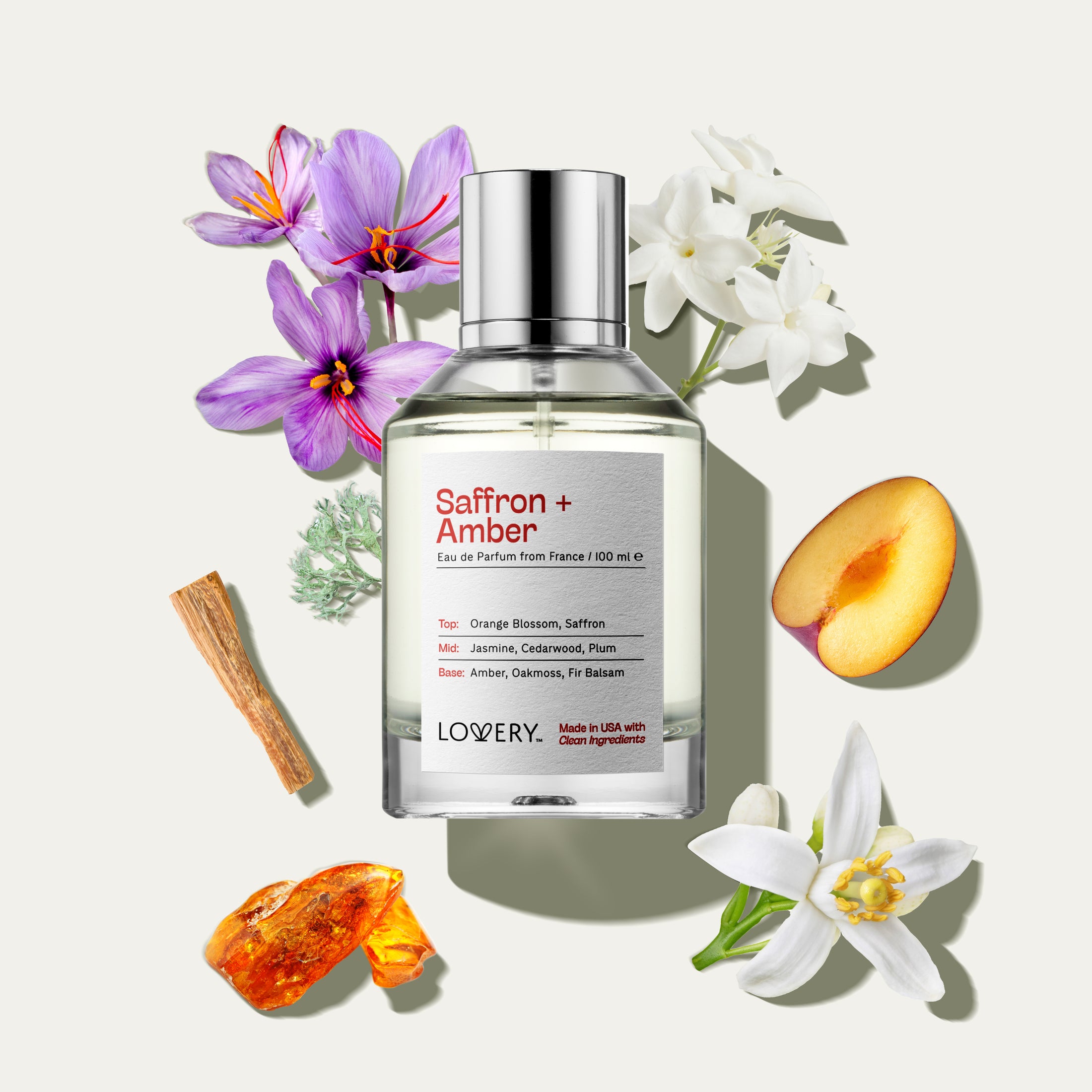 Saffron & Amber EDP Inspired by Baccarat Rouge 540 Valentine's Day Gift ...
