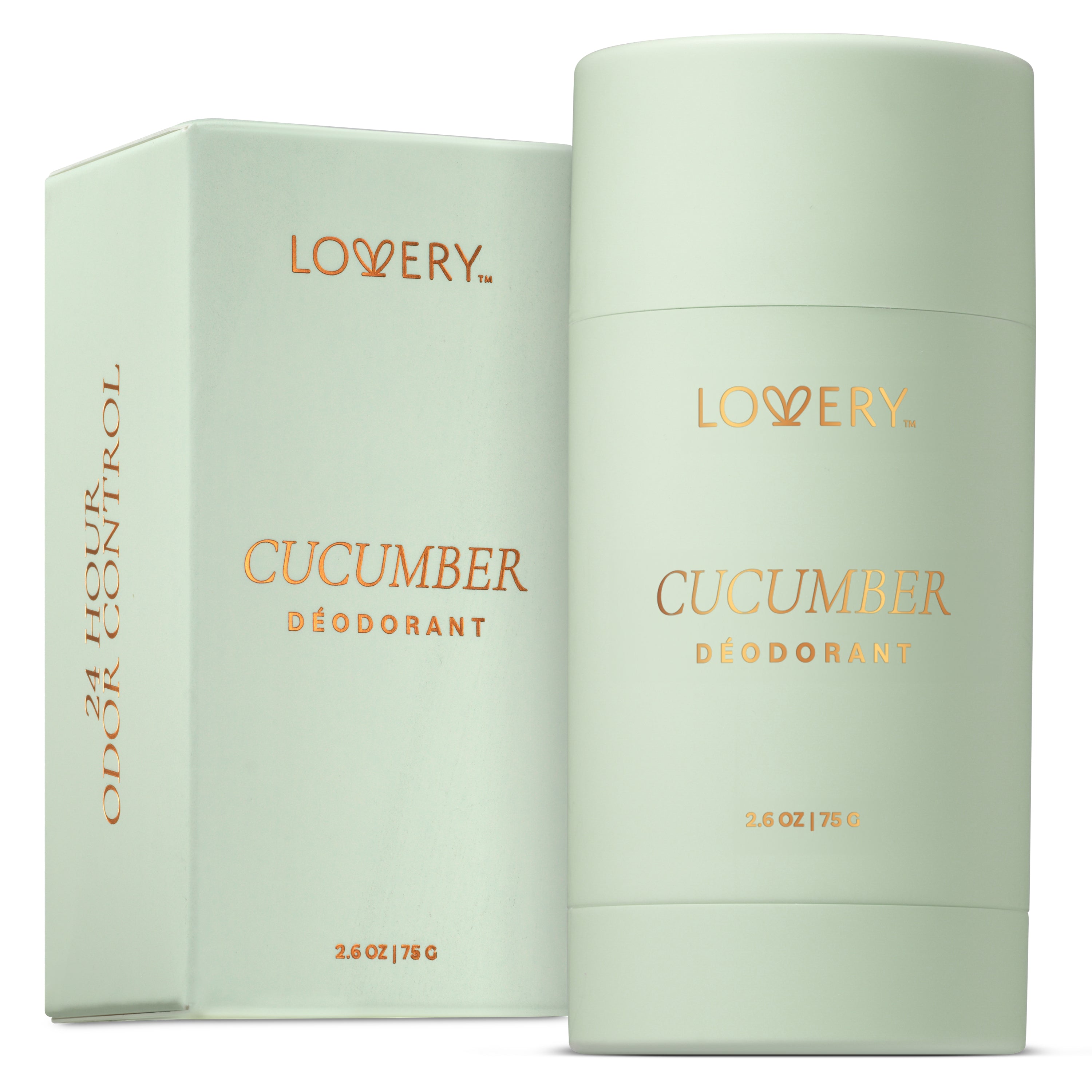 Cucumber Deodorant Stick Odor Control Aluminum Free Antiperspirant – Lovery