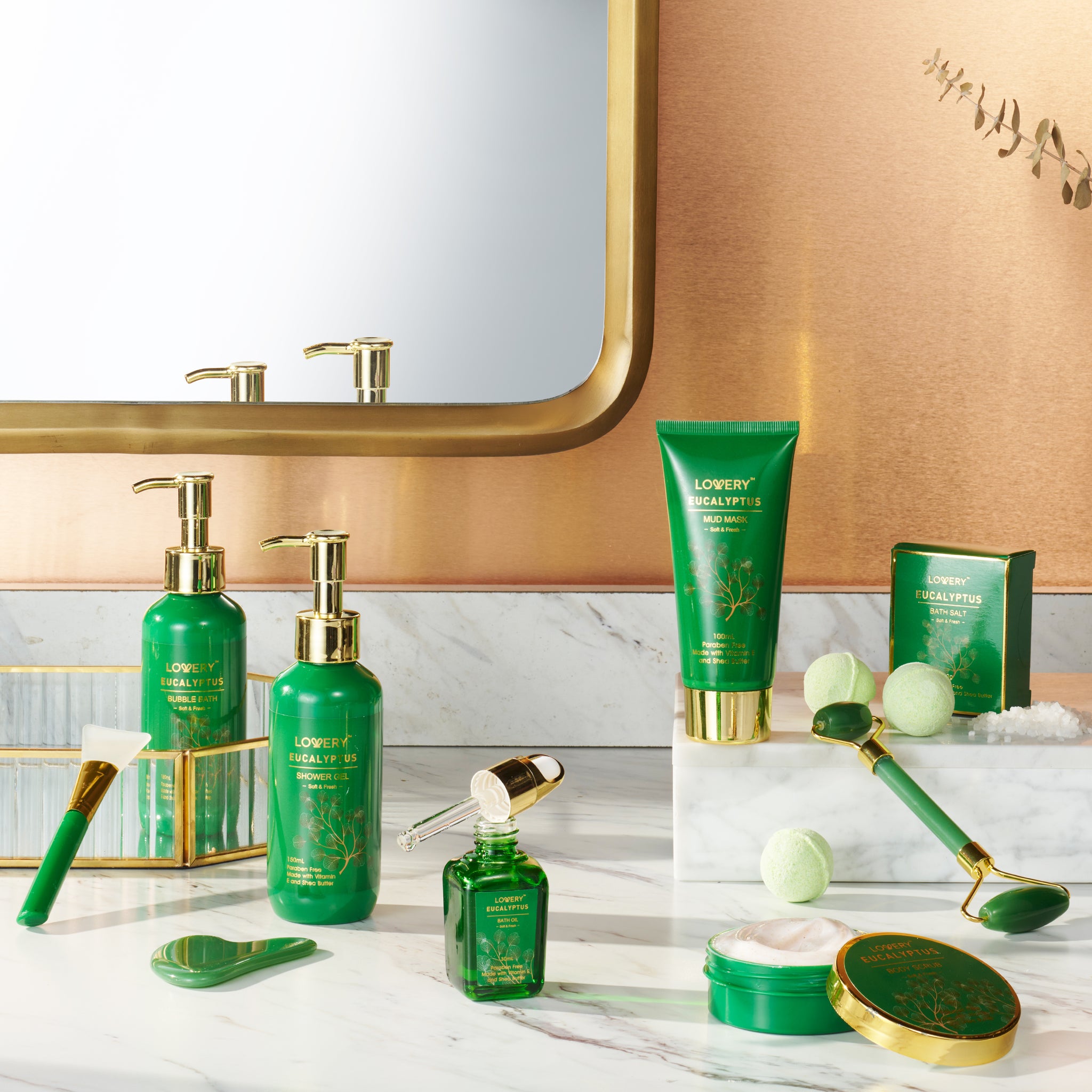 Eucalyptus Spa Kit - Lovery Gift Baskets